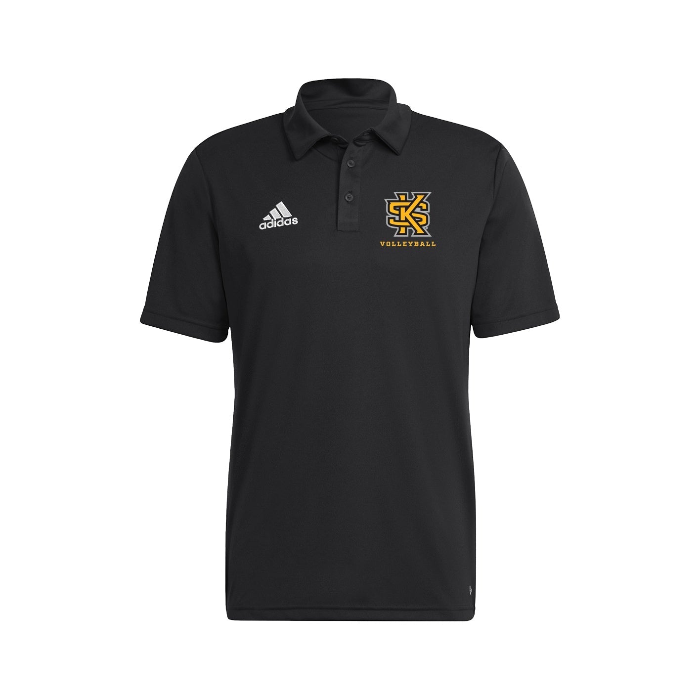 Kennesaw State Owls Entrada22 Polo - Black : adidas : VOLLEYBALL – KSU ...